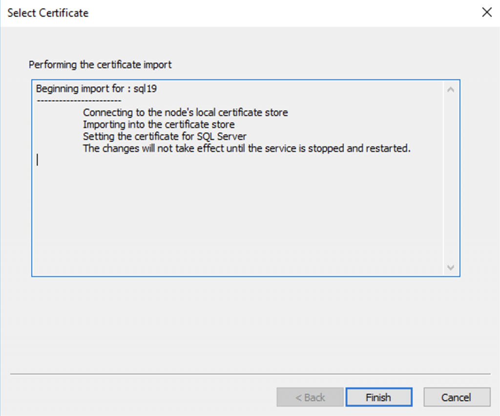 SQL Server 2019 – Improved Certificate Management – Niko Neugebauer